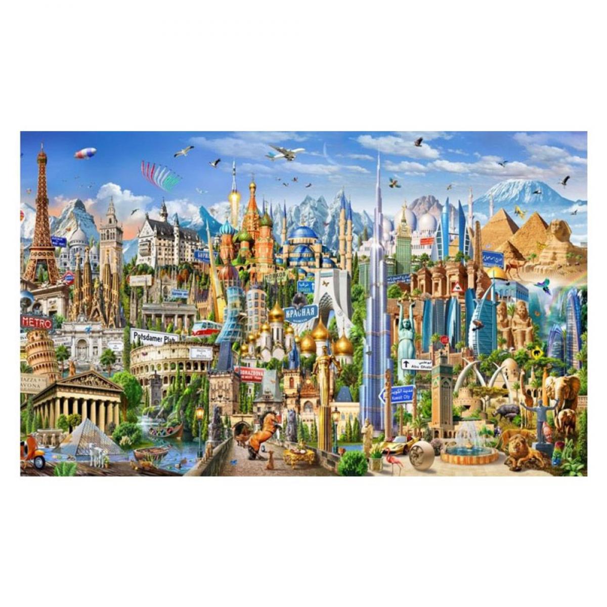 Educa A Világ Körül Puzzle 42 000 Darabos