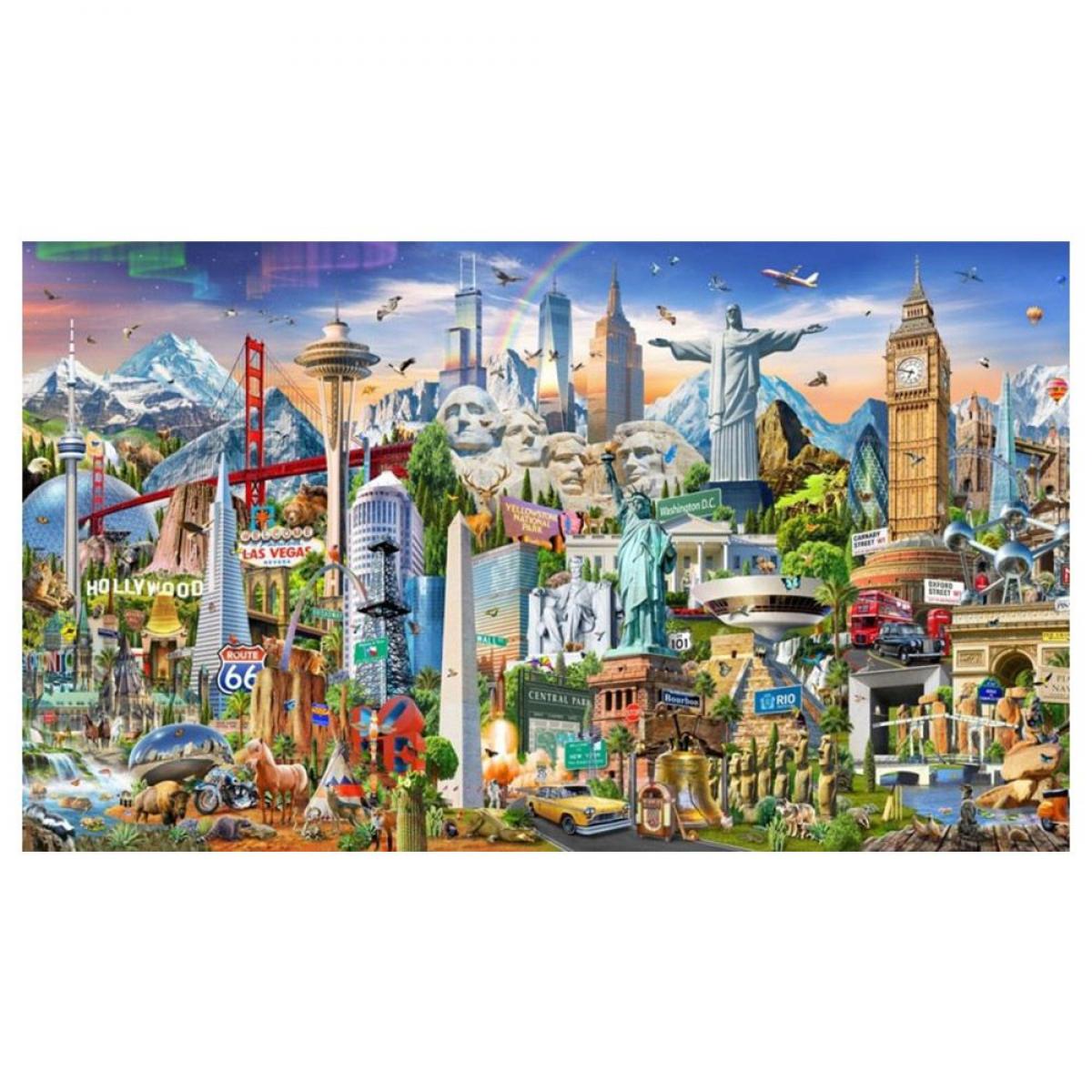 Educa A Világ Körül Puzzle 42 000 Darabos